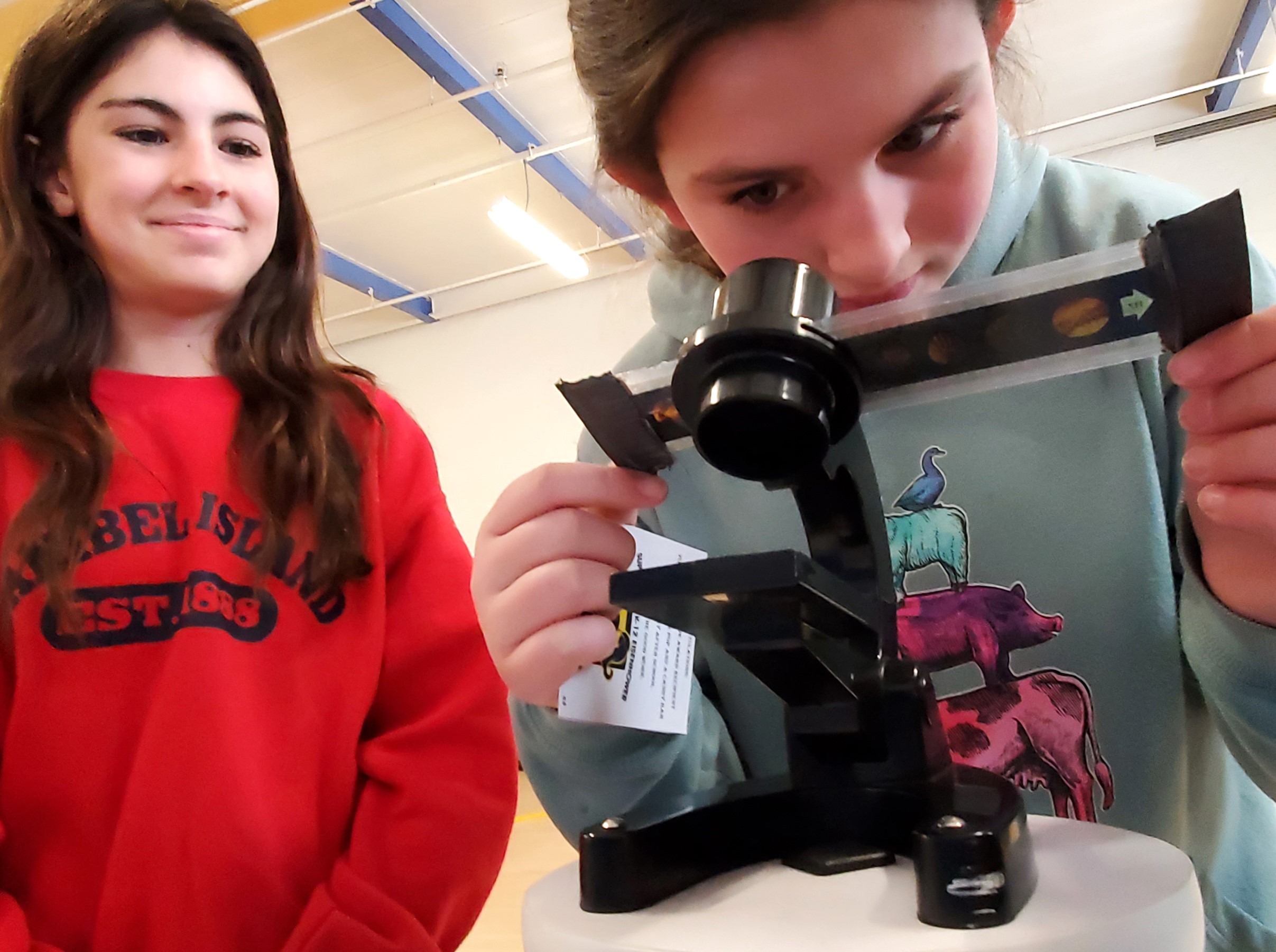 Sixth-graders interact with Mobile Oilfield Learning Unit | News ...